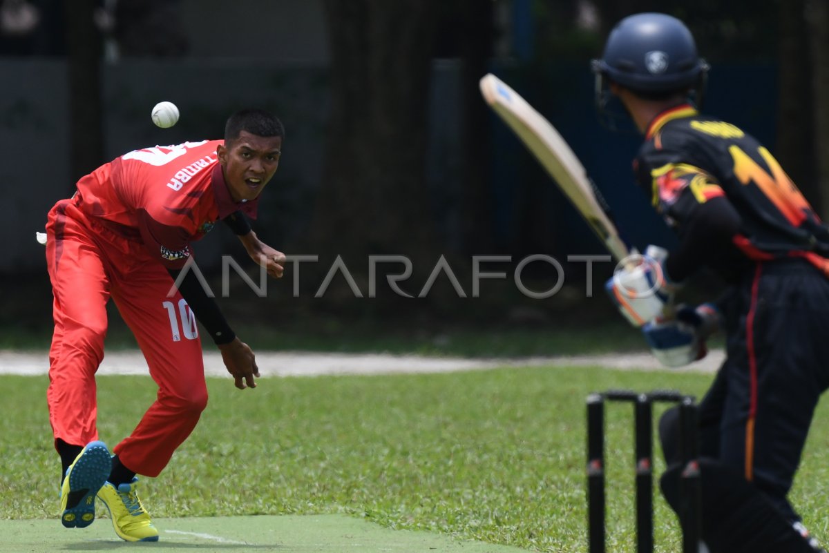 PON XXI Aceh-Sumut : Tim kriket putra Sumatera Utara raih medali emas Super Sixes PON XXI ...