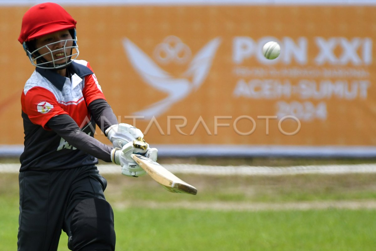 PON XXI Aceh-Sumut : Tim kriket putri Sumatera Utara raih medali emas Super Sixes PON XXI ...
