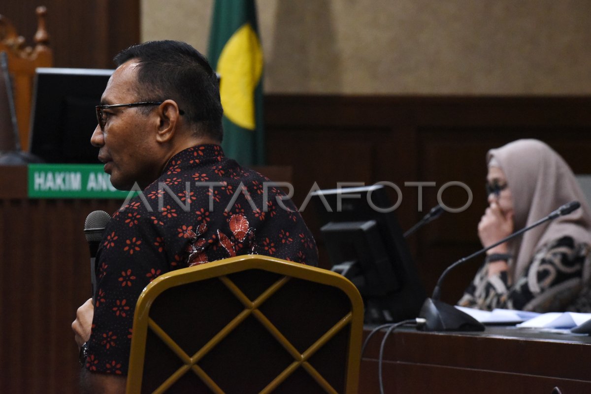 Sidang lanjutan kasus korupsi sistem proteksi TKI | ANTARA Foto