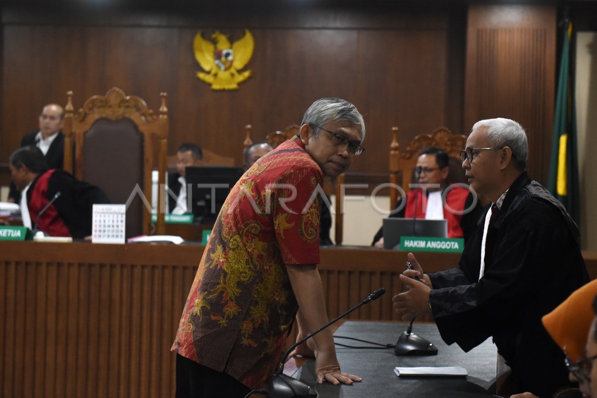 Sidang lanjutan kasus rekayasa transaksi emas Antam | ANTARA Foto