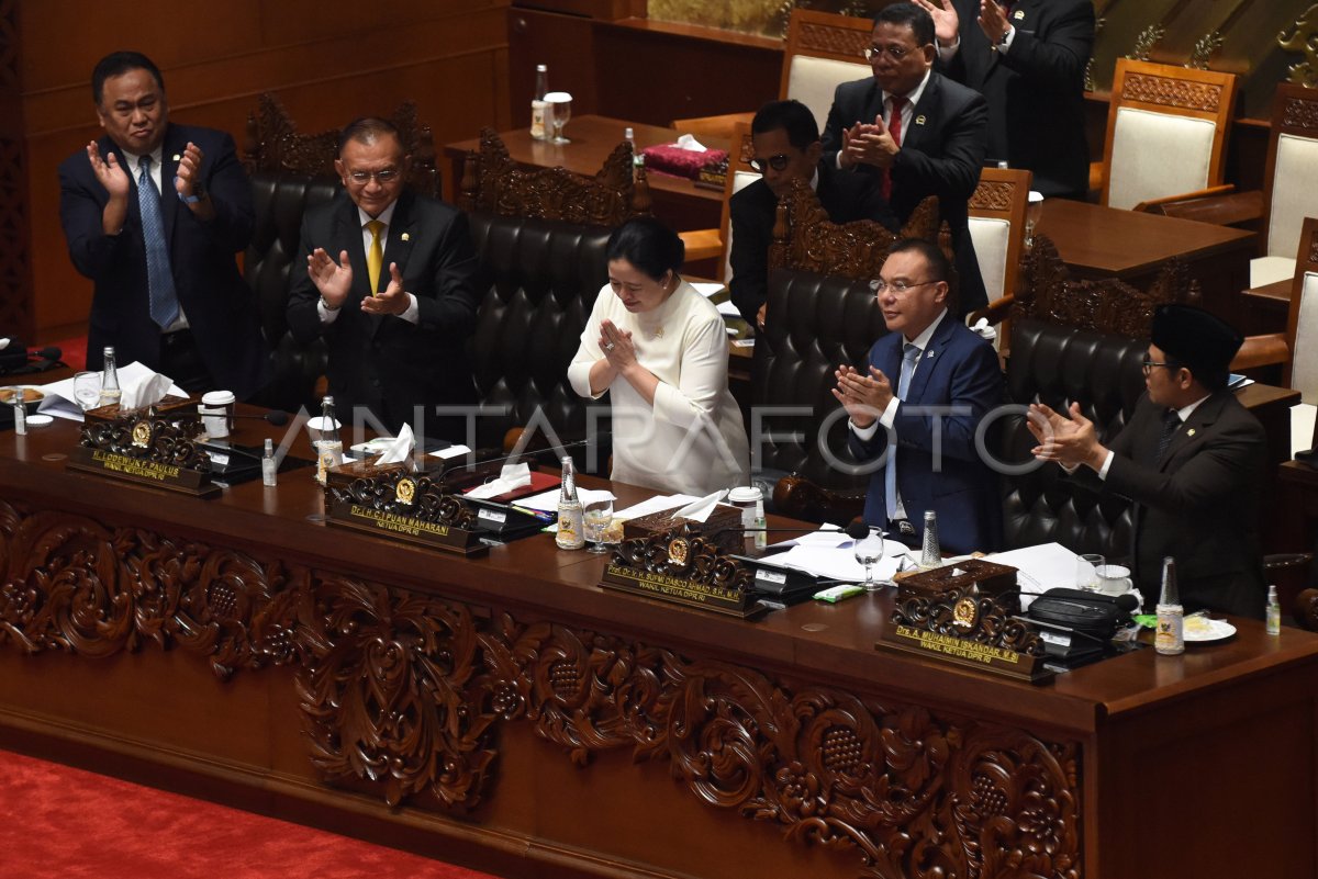 Rapat Paripurna terakhir DPR periode 2019-2024 | ANTARA Foto