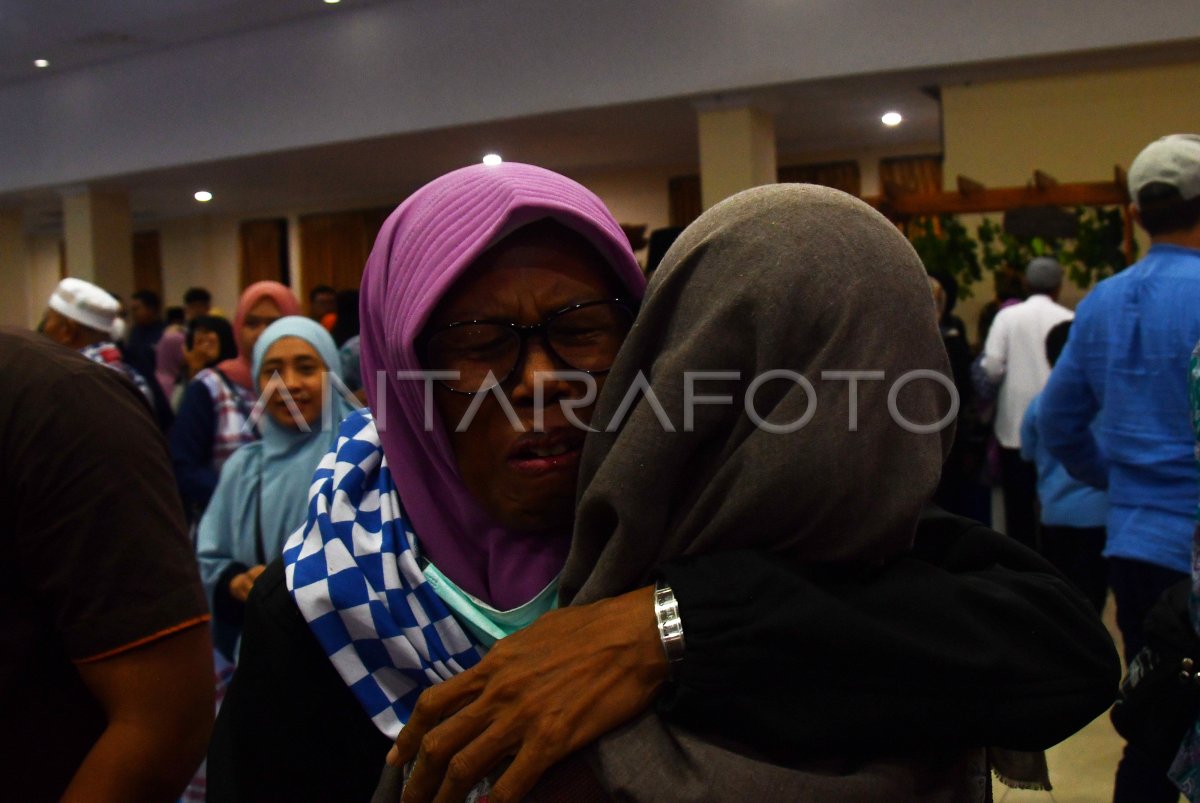 Kedatangan jamaah haji Kota Madiun | ANTARA Foto