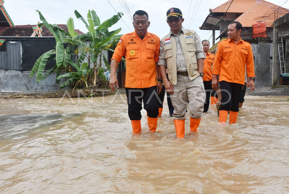 Kepala BNPB tinjau banjir Ponorogo | ANTARA Foto