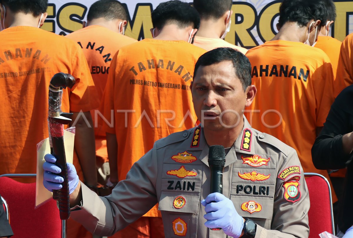 Pengungkapan pencurian motor dengan kekerasan | ANTARA Foto