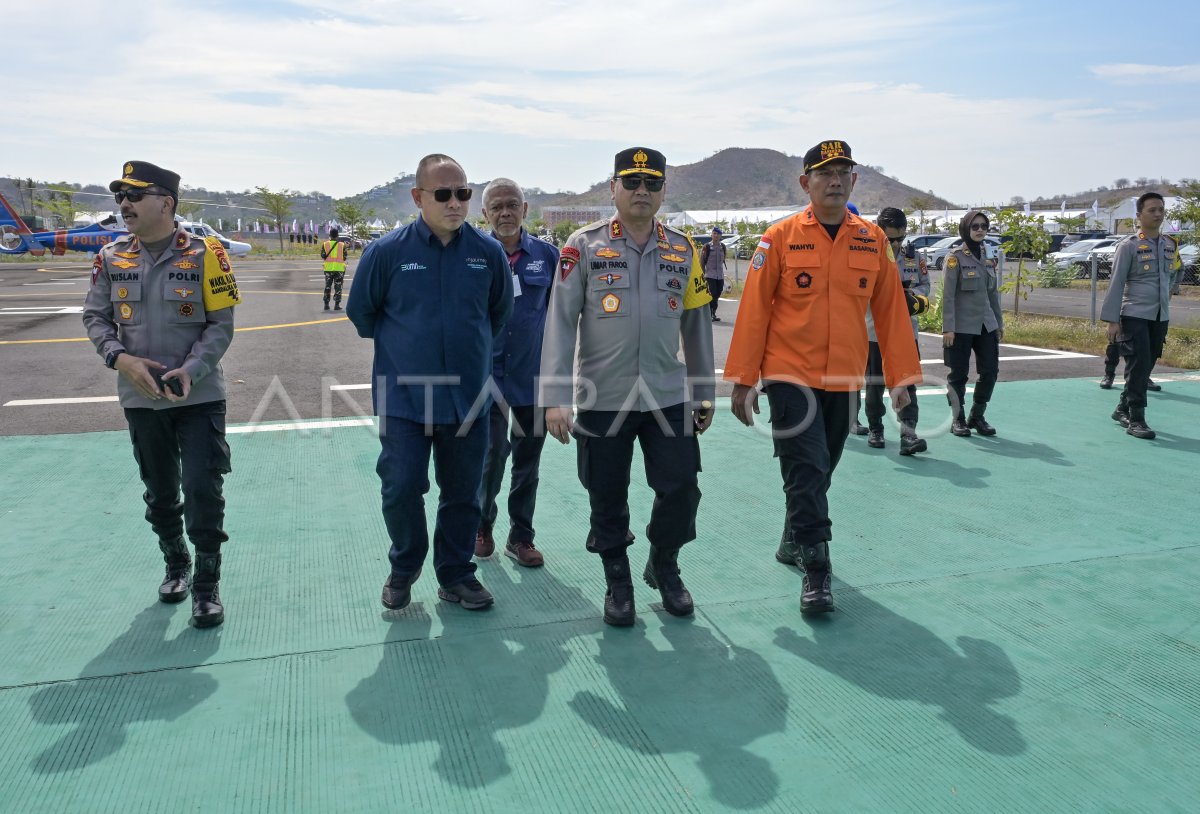 Pengamanan gelaran MotoGP Mandalika 2024 | ANTARA Foto