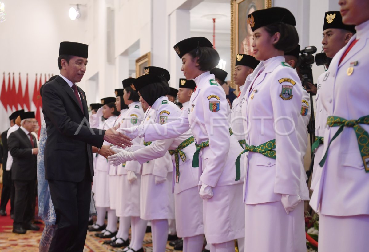 Upacara Pengukuhan Paskibraka | ANTARA Foto Upacara Pengukuhan Paskibraka | ANTARA Foto