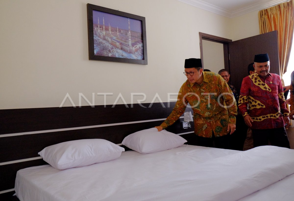 PERESMIAN GEDUNG BARU ASRAMA HAJI | ANTARA Foto