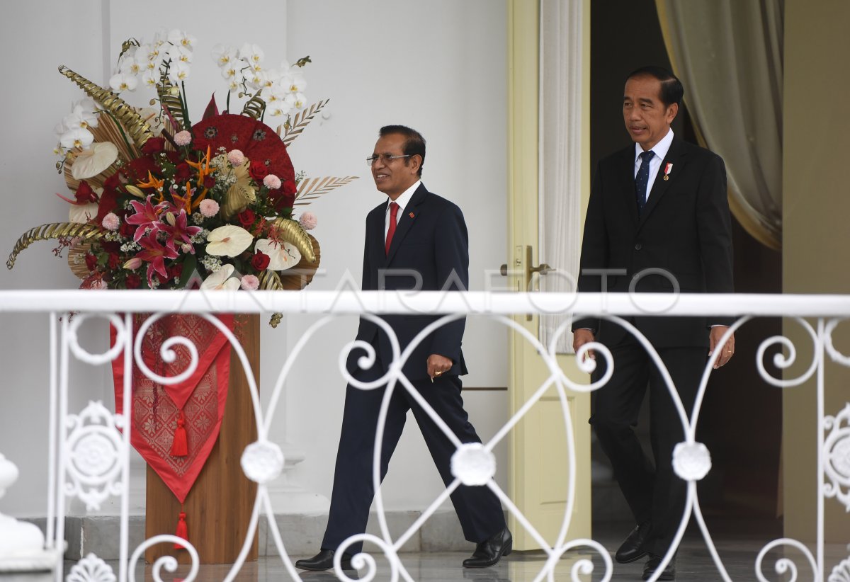 PRESIDEN TERIMA KUNJUNGAN PM TIMOR LESTE | ANTARA Foto