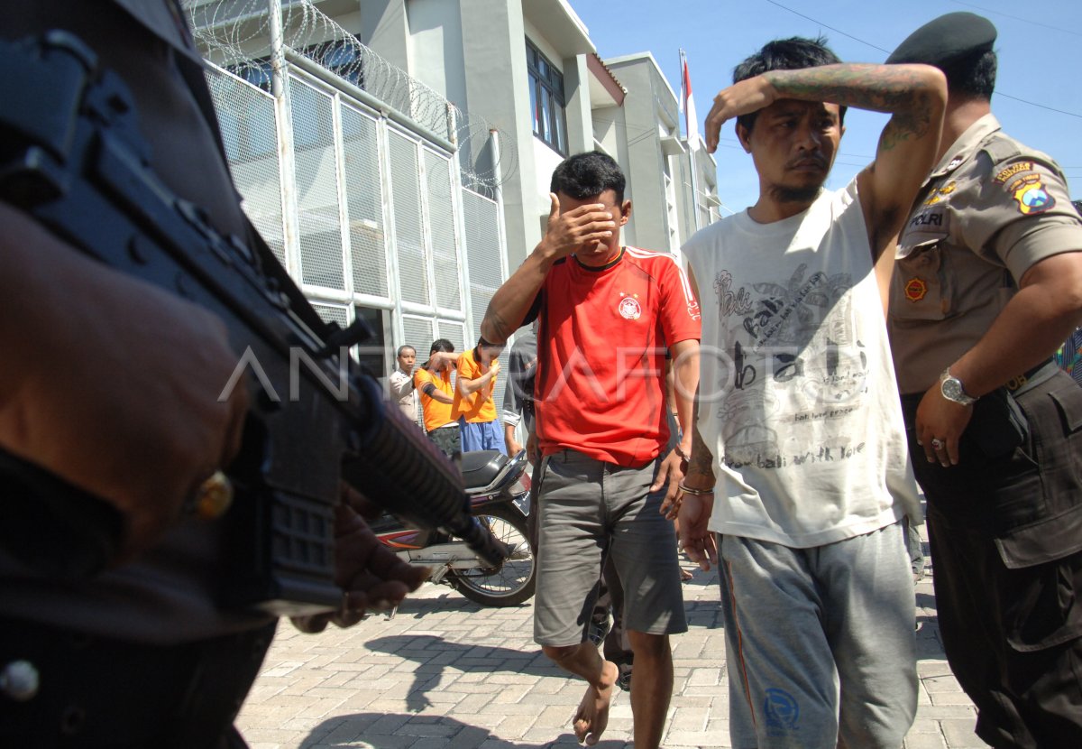 NAPI PENGGUNA NARKOBA | ANTARA Foto