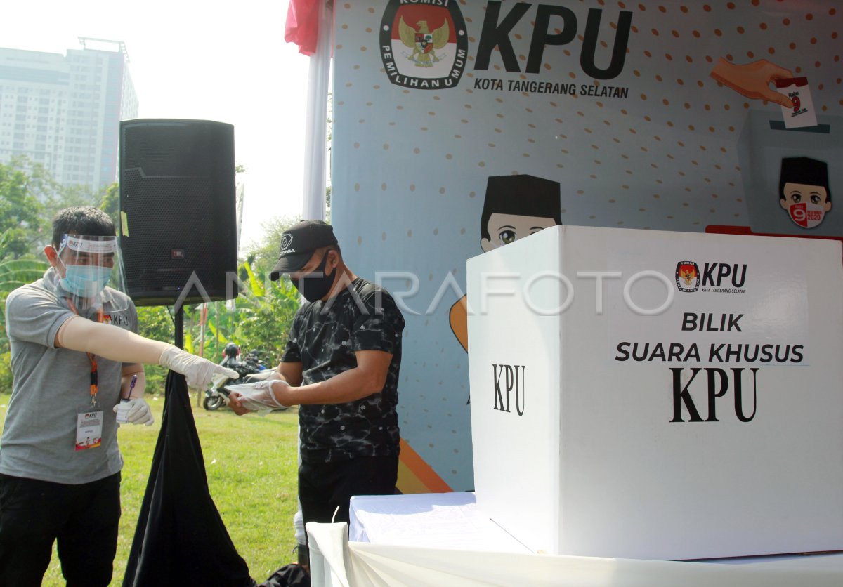 BILIK SUARA KHUSUS DI PILKADA 2020 | ANTARA Foto BILIK SUARA KHUSUS DI PILKADA 2020 | ANTARA Foto