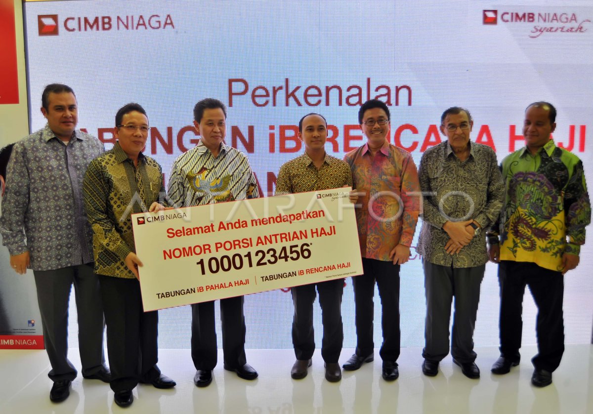 TABUNGAN iB RENCANA HAJI | ANTARA Foto TABUNGAN iB RENCANA HAJI | ANTARA Foto