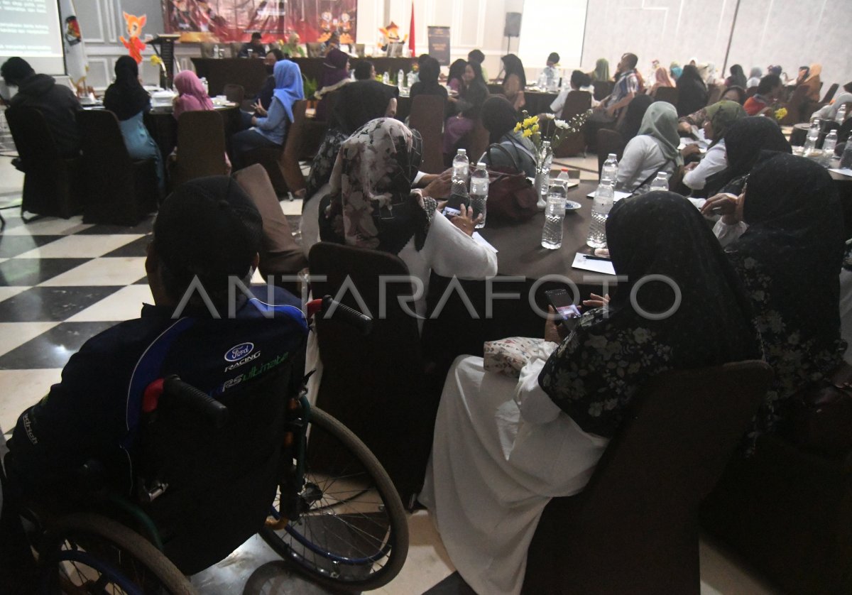 Sosialisasi Pilkada serentak 2024 untuk penyandang disabilitas | ANTARA Foto