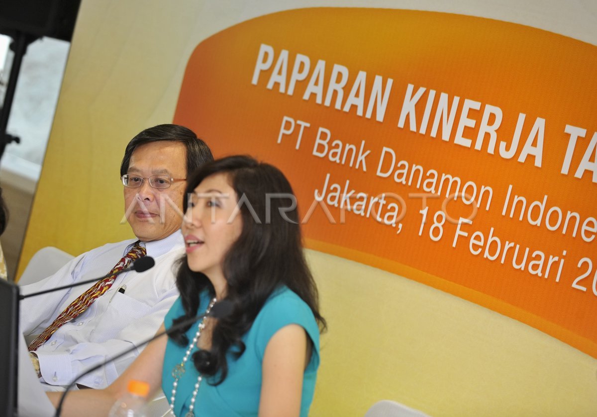KINERJA BANK DANAMON | ANTARA Foto