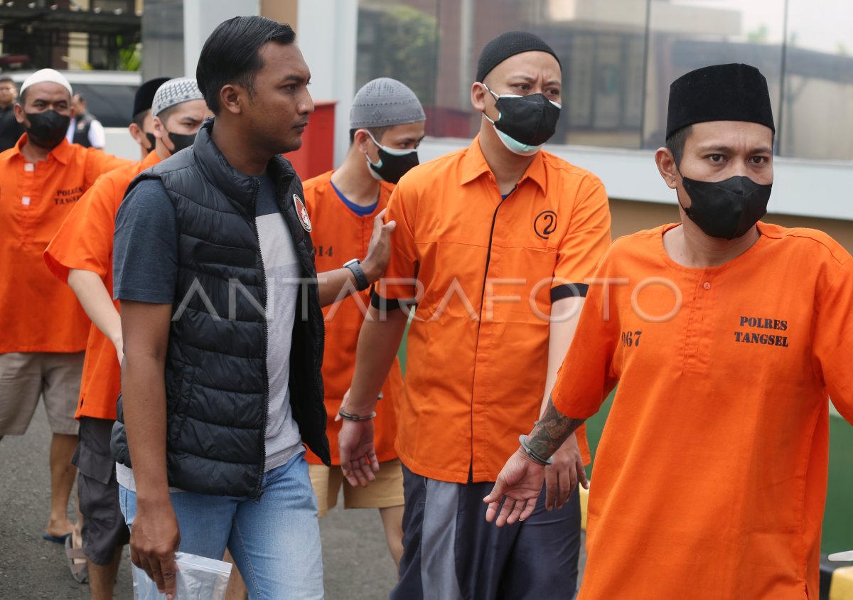 Polres Tangsel dan bea cukai gagalkan penyelundupan narkotika | ANTARA Foto