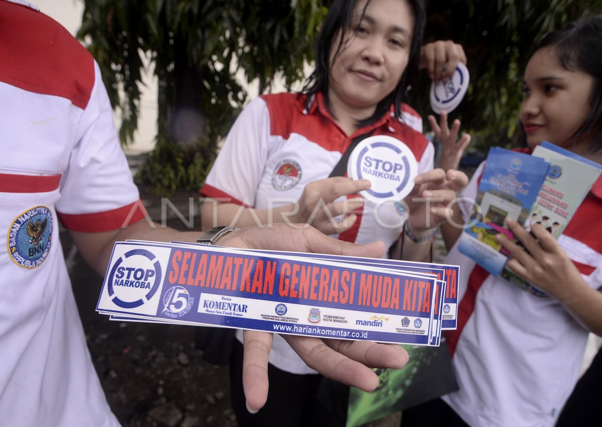 KAMPANYE ANTI NARKOBA | ANTARA Foto