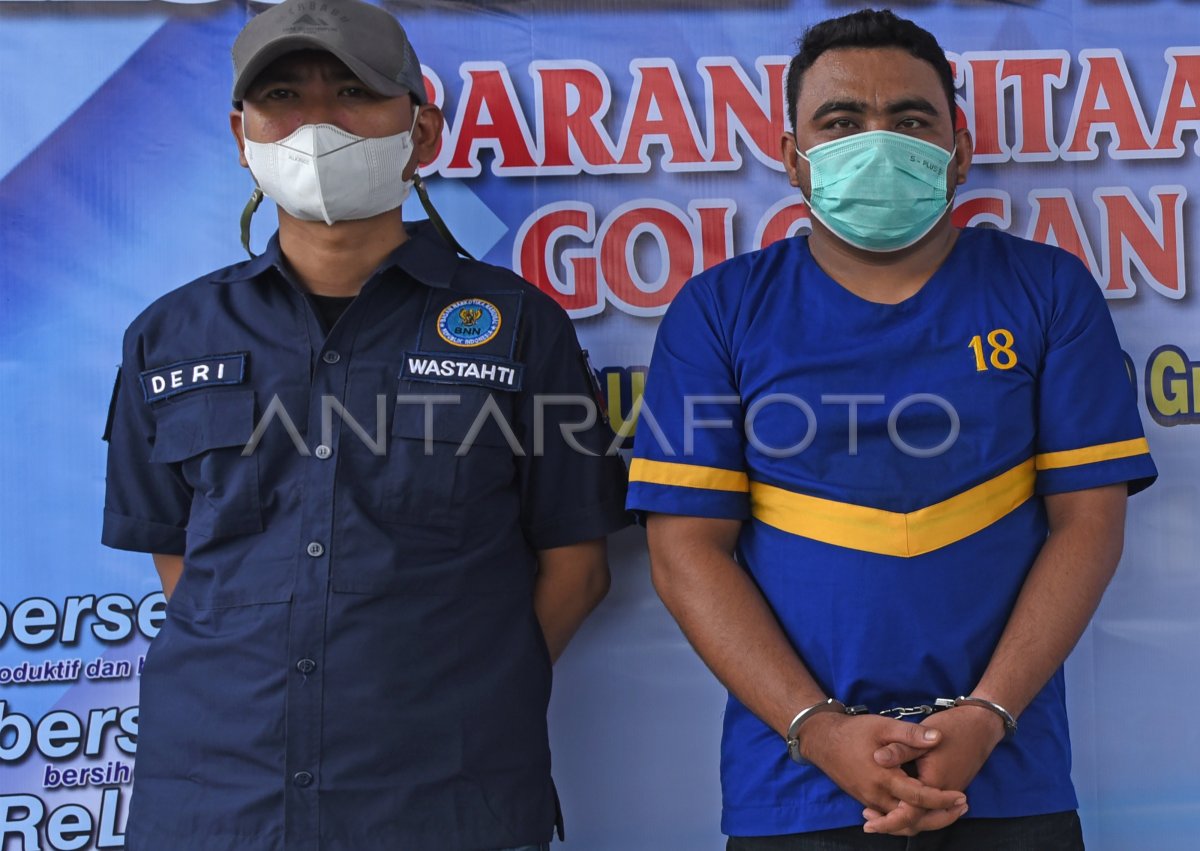 BNN BANTEN GAGALKAN PENYELUNDUPAN 6 KG SABU | ANTARA Foto