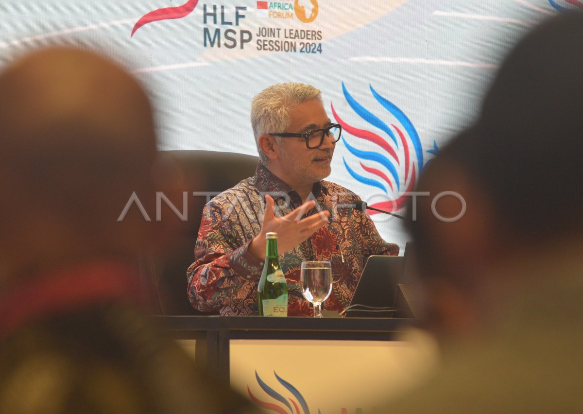 Konfrensi pers kesiapan pelaksanaan IAF HLF MSP | ANTARA Foto