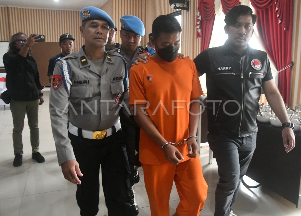 Rilis kasus narkotika di Polresta Bogor Kota | ANTARA Foto