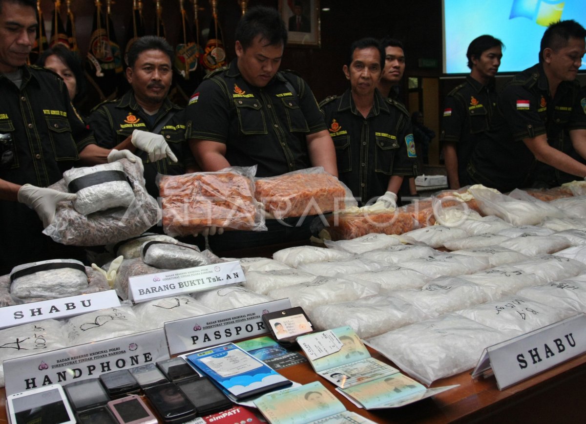 SINDIKAT NARKOTIKA INTERNASIONAL | ANTARA Foto