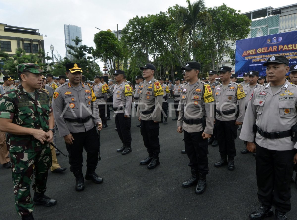 Apel Operasi Keselamatan Krakatau 2025 | ANTARA Foto