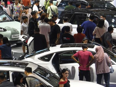 Realisasi transaksi IIMS 2024 | ANTARA Foto