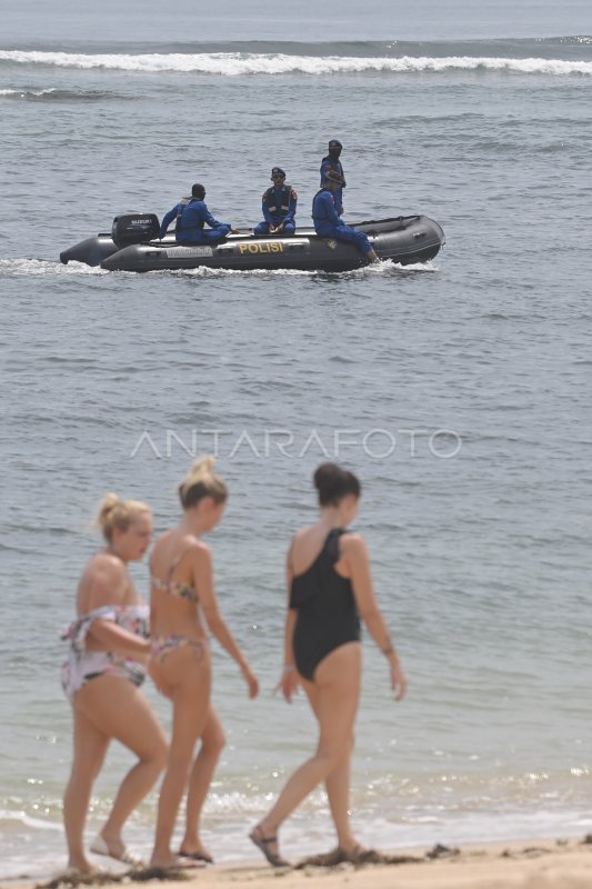 PENGAMANAN AREA PENYELENGARAAN KTT G20 | ANTARA Foto