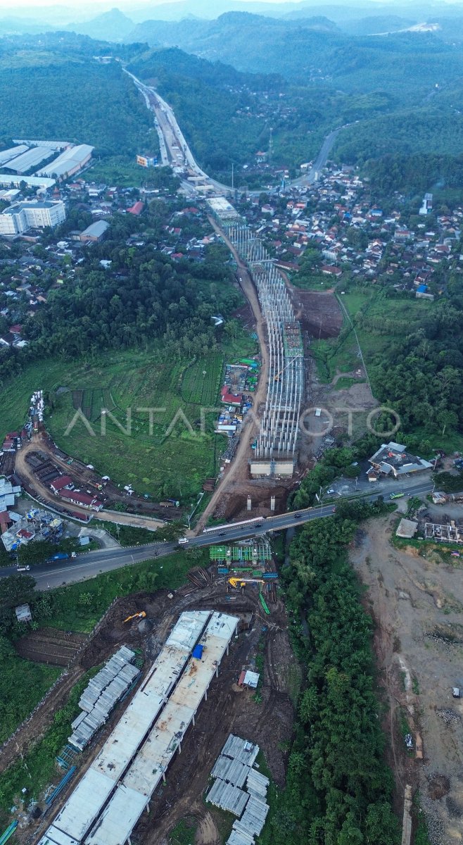 Progres pembangunan akses Tol Yogyakarta-Bawen seksi 6 | ANTARA Foto
