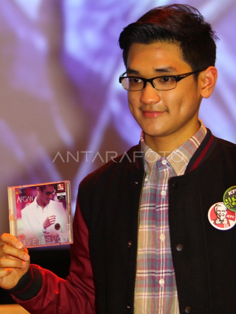 ALBUM BARU AFGAN. | ANTARA Foto