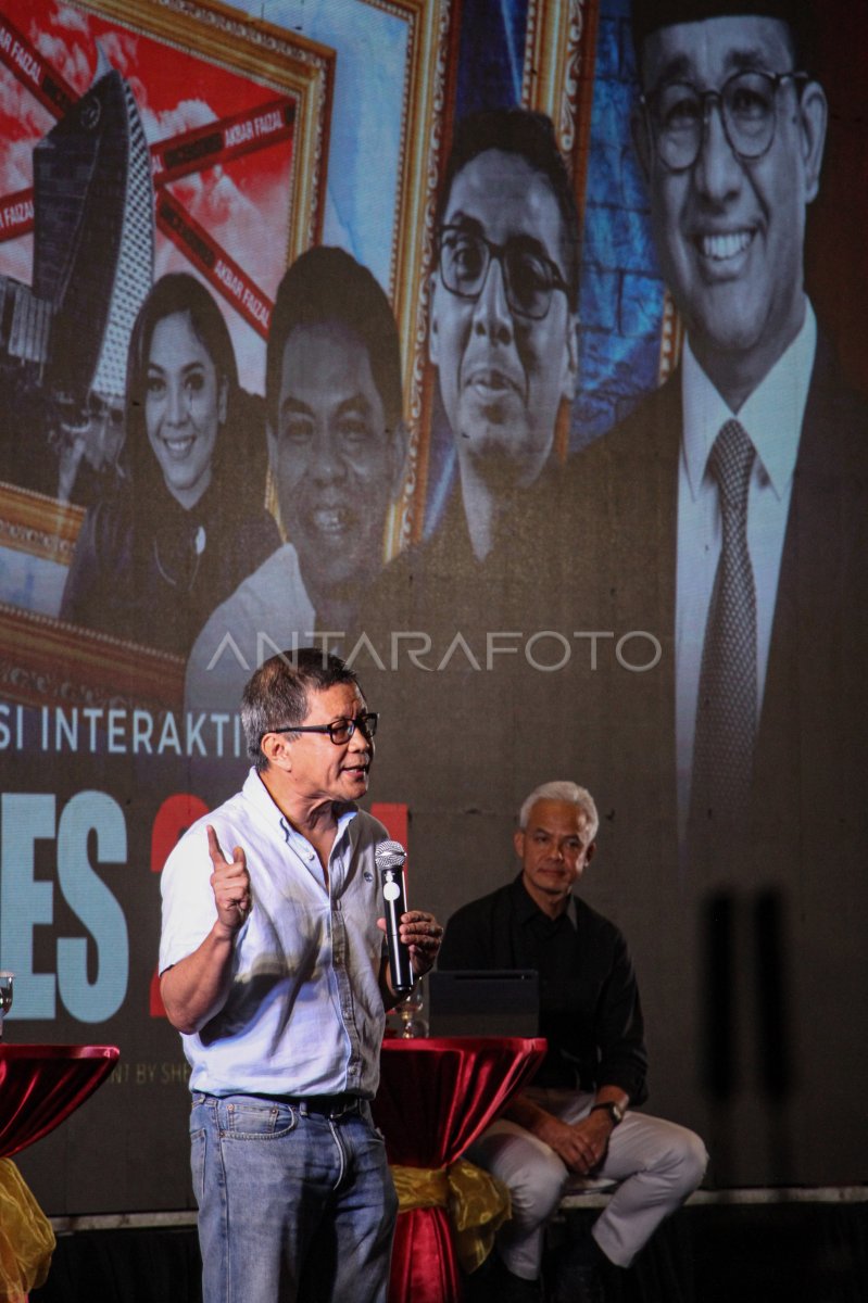 Ganjar Pranowo hadiri diskusi interaktif Capres 2024 di Makassar ... Ganjar Pranowo hadiri diskusi interaktif Capres 2024 di Makassar ...
