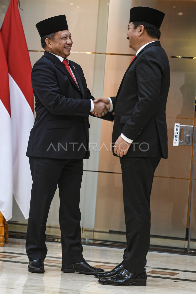 Sertijab Menko Polhukam Antara Foto 