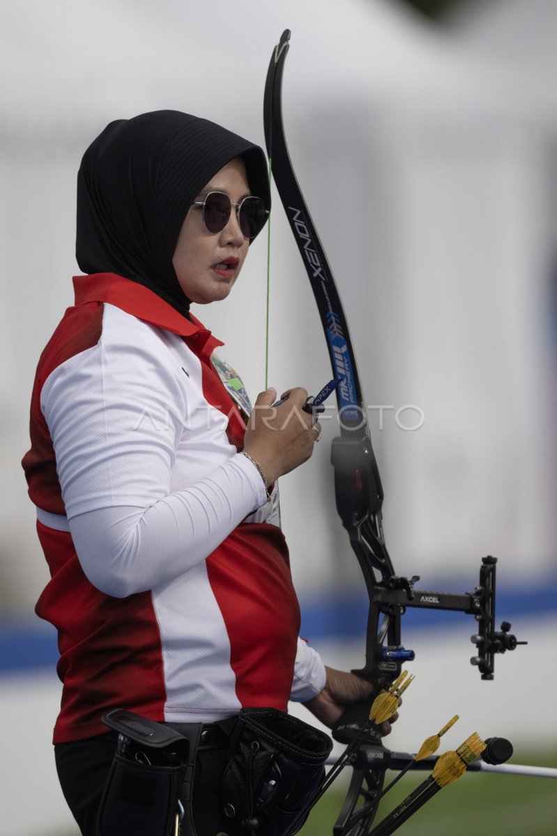 Olympic Archery Qualification Paris 2024 | ANTARA Foto Olympic Archery Qualification Paris 2024 | ANTARA Foto