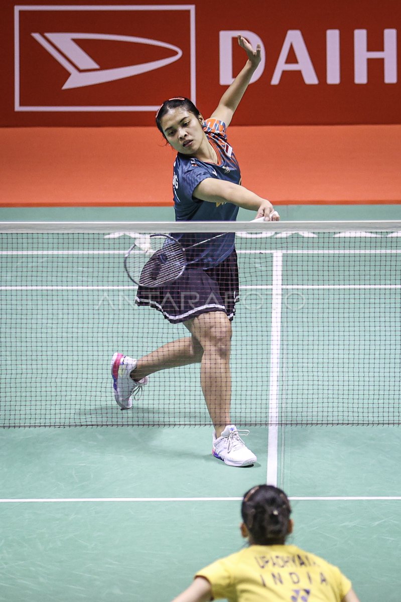 Gregoria Mariska Tunjung melaju ke babak 16 besar | ANTARA Foto