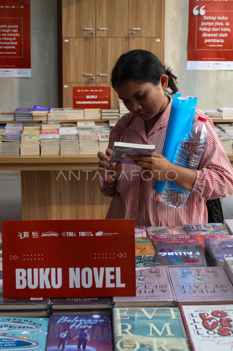 Festival buku dan literasi Jakarta | ANTARA Foto
