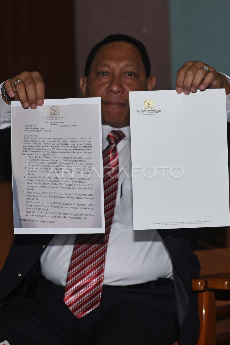 CLARIFICATION LETTER CHAIRMAN DPR | ANTARA Foto CLARIFICATION LETTER CHAIRMAN DPR | ANTARA Foto