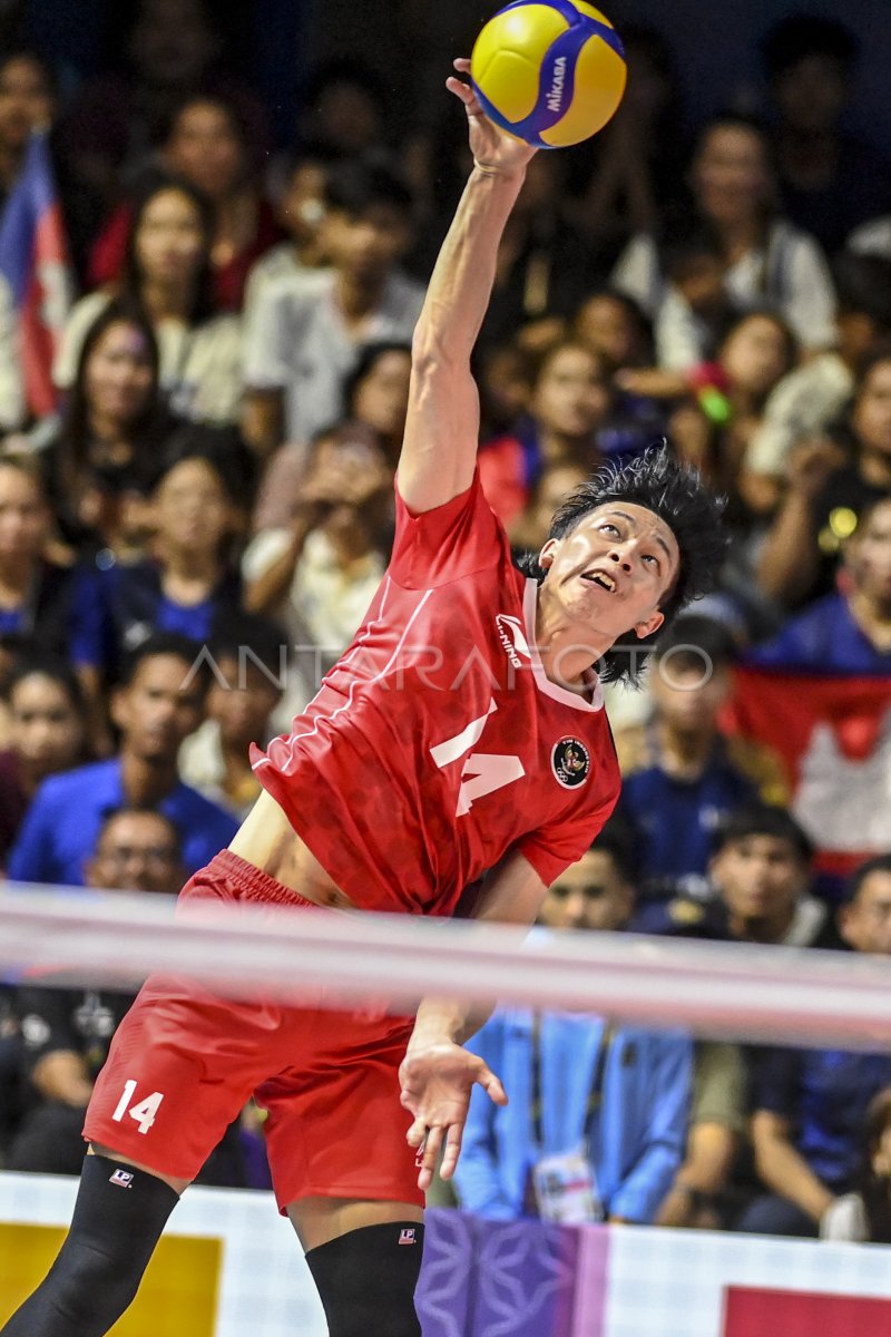 Timnas voli putra Indonesia raih emas SEA Games | ANTARA Foto