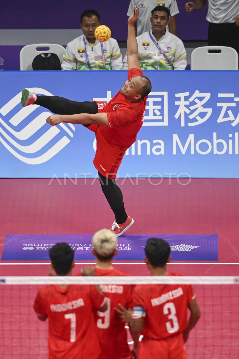 Sepak takraw quadrant Indonesia raih medali perak | ANTARA Foto