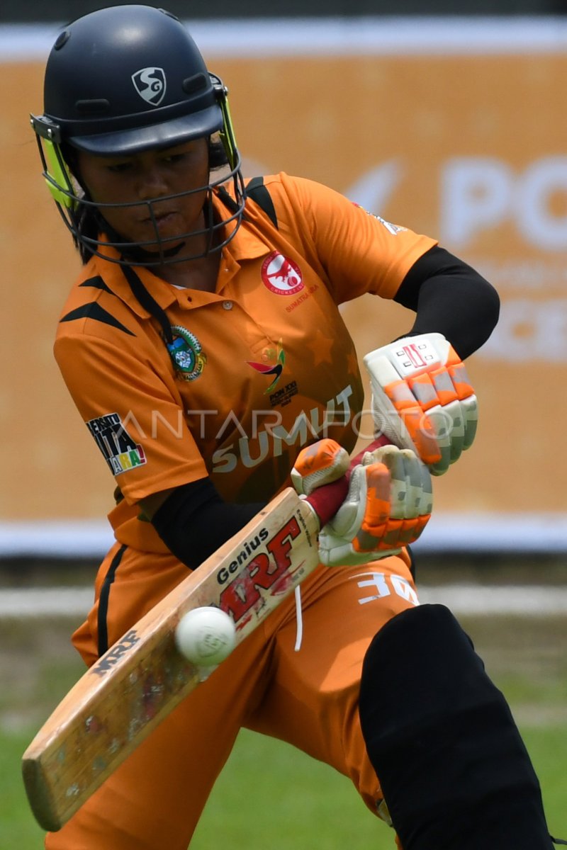 PON XXI Aceh-Sumut : Tim kriket putri Sumatera Utara raih medali emas Super Sixes PON XXI ...
