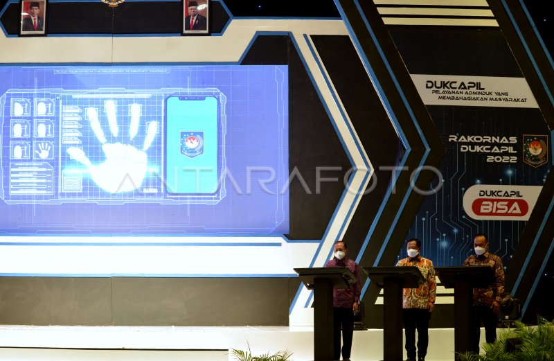 RAKORNAS DUKCAPIL 2022 | ANTARA Foto