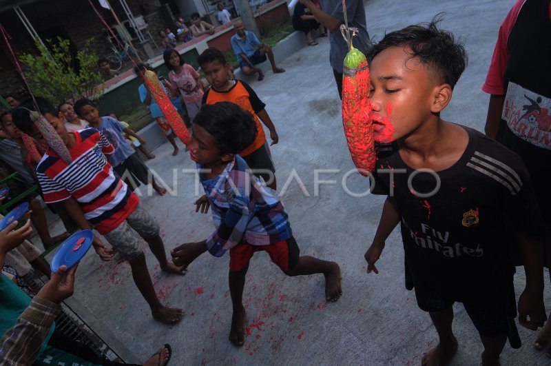 SEMARAK LOMBA MENYAMBUT HUT KE-77 KEMERDEKAAN RI | ANTARA Foto