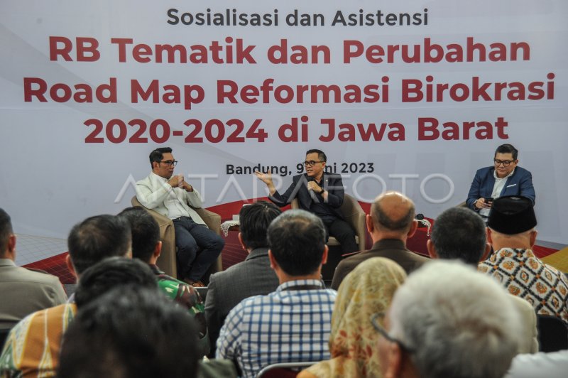 Sosialiasi RB tematik dan perubahan road map reformasi birokrasi | ANTARA Foto