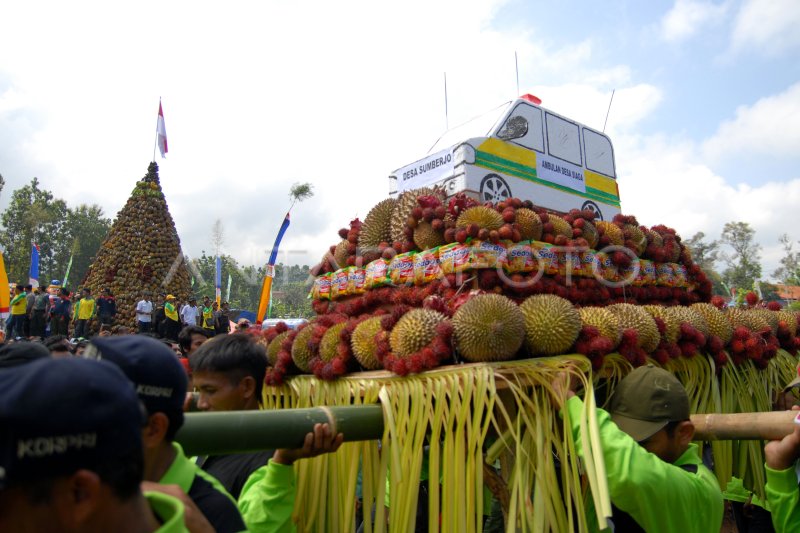 KENDUREN DURIAN WONOSALAM | ANTARA Foto