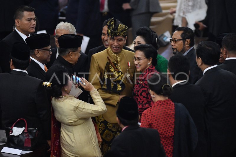 PIDATO KENEGARAAN PRESIDEN | ANTARA Foto