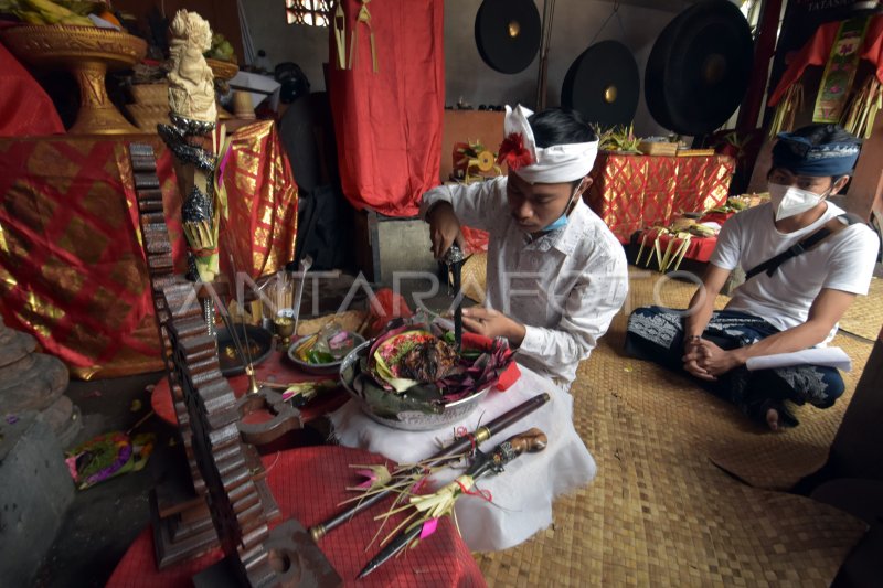 UPACARA PUSAKA KERIS HARI RAYA TUMPEK LANDEP | ANTARA Foto UPACARA PUSAKA KERIS HARI RAYA TUMPEK LANDEP | ANTARA Foto