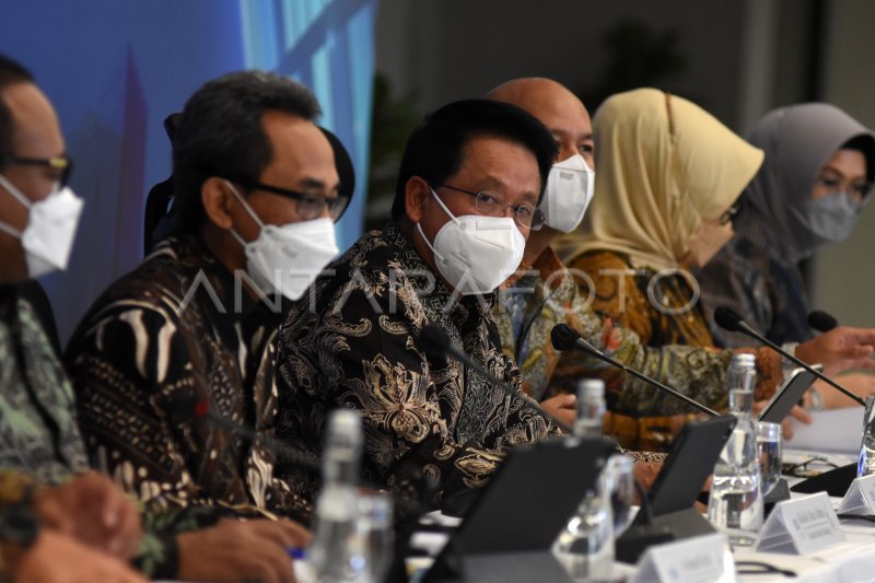 PAPARAN KINERJA TRIWULAN IV/2021 BANK SYARIAH INDONESIA | ANTARA Foto