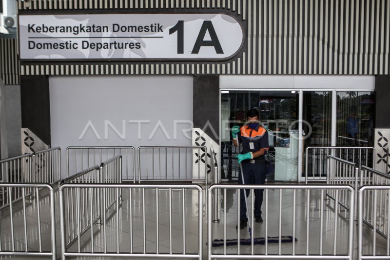 RENCANA PENGOPERASIAN KEMBALI TERMINAL 1A BANDARA SOETTA | ANTARA Foto RENCANA PENGOPERASIAN KEMBALI TERMINAL 1A BANDARA SOETTA | ANTARA Foto