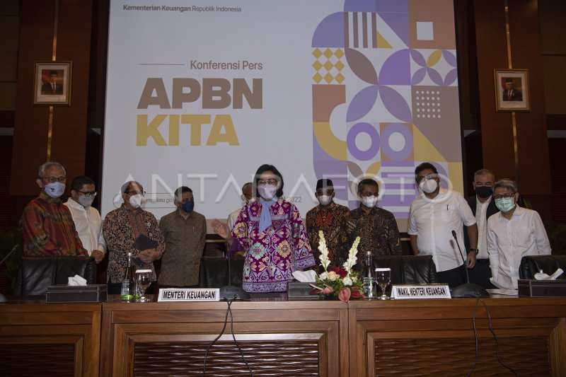 KONFERENSI PERS APBN KITA | ANTARA Foto