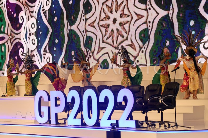 GLADI BERSIH UPACARA PEMBUKAAN GPDRR 2022 BALI | ANTARA Foto