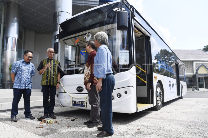 PENGEMBANGAN PUSAT RISET DAN INOVASI ELEKTRIFIKASI TRANSPORTASI | ANTARA Foto