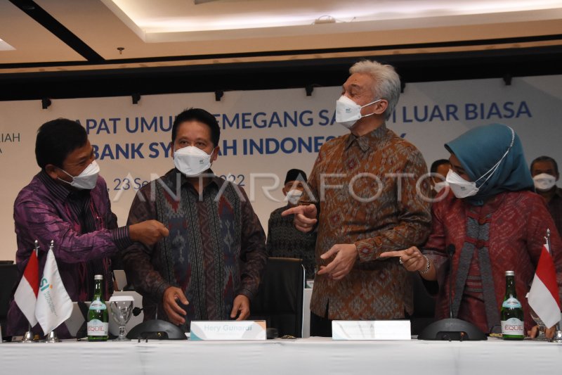 RUPS LUAR BIASA BANK SYARIAH INDONESIA | ANTARA Foto RUPS LUAR BIASA BANK SYARIAH INDONESIA | ANTARA Foto