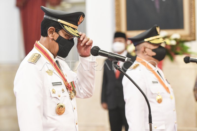 PELANTIKAN GUBERNUR DAN WAKIL GUBERNUR DIY | ANTARA Foto